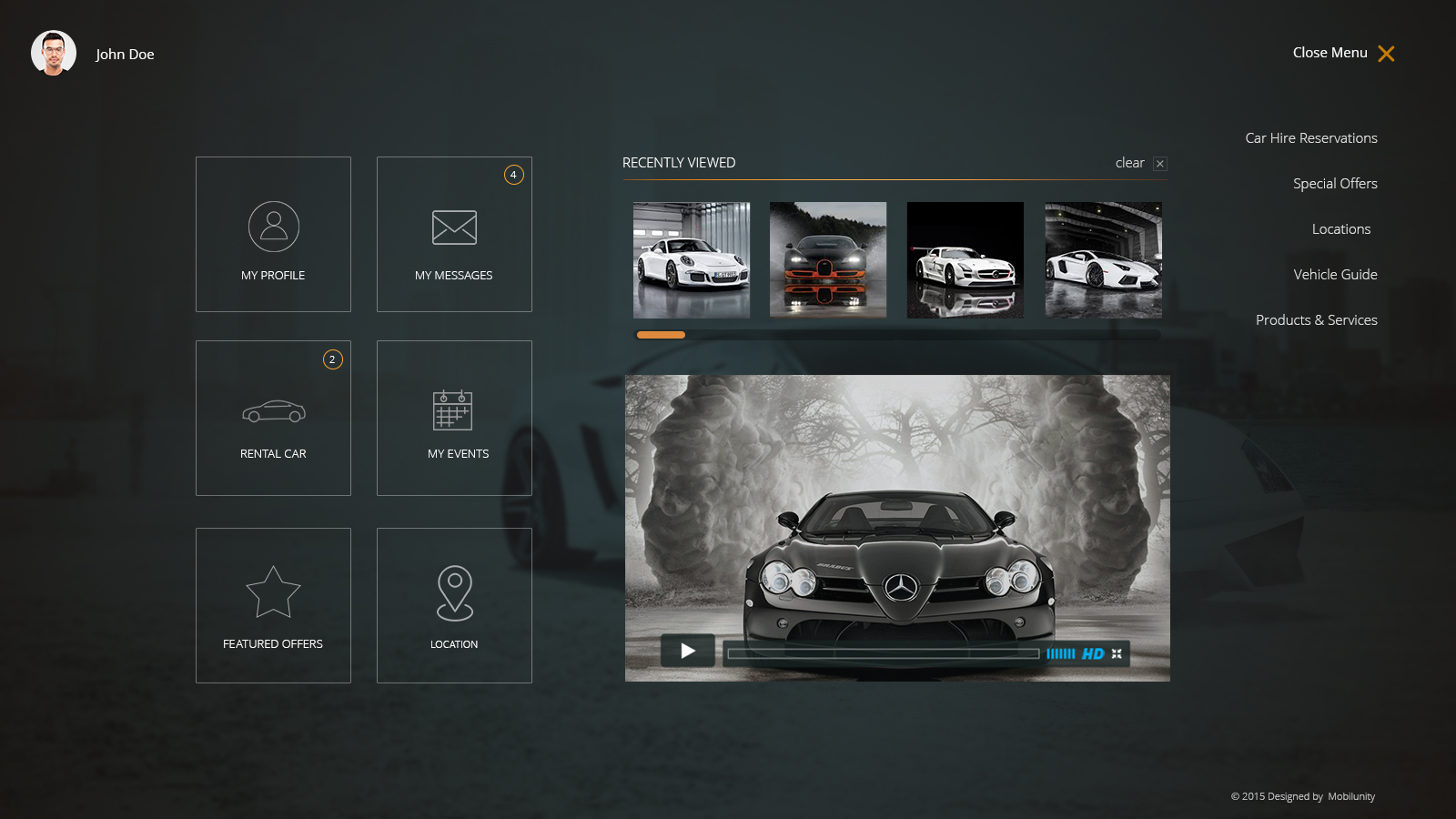 Luxurious Car Rental Website Design | Mobilunity Luxurious Car Rental Website Design | Mobilunity
